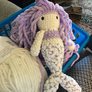 Crochet Mermaid Pattern Amigurumi Mermaid Ocean Crochet - Etsy