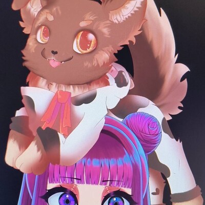 Pink Jelly Horns Animated Vtuber Asset vtube Studio - Etsy