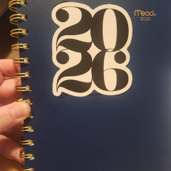 2026 V2 Year Sticker Aesthetic Sticker, Journal Sticker, Planner ...
