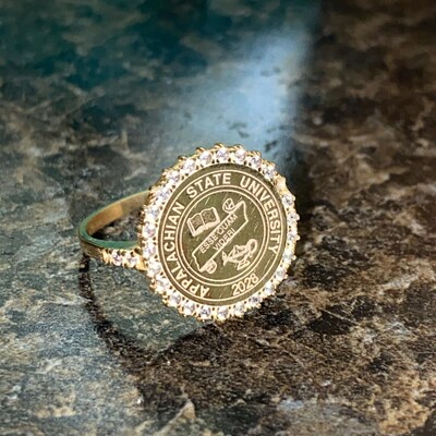 College Graduation Gift for Her, Custom College Class Ring, High School ...