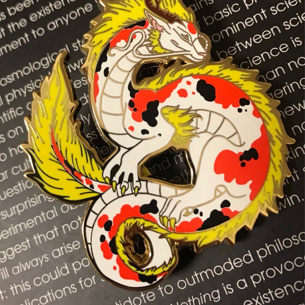 SPECIAL* LIMITED RUN Ancient Dragon Enamel Pins- Hard Enamel 2.5" - Etsy