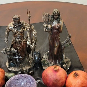 Chronos Father Time Standing With Child Playing at His Feet - Etsy