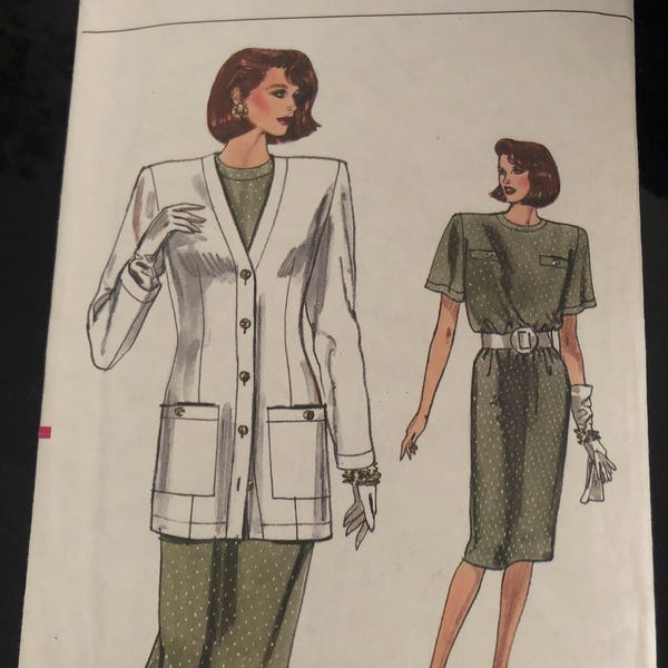 Simplicity 7352 Pattern UNCUT 1960s Vintage Princess Seam Knee Length ...