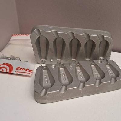 Ultra Light Jig Fishing Lead Mould 1-2-3-4-5-6-7-8-9g Jig Head Mold - Etsy