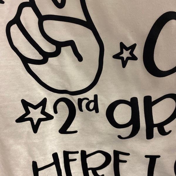 Watch Out 2nd Grade SVG PNG, Here I Come Svg, Second Grade Back to ...