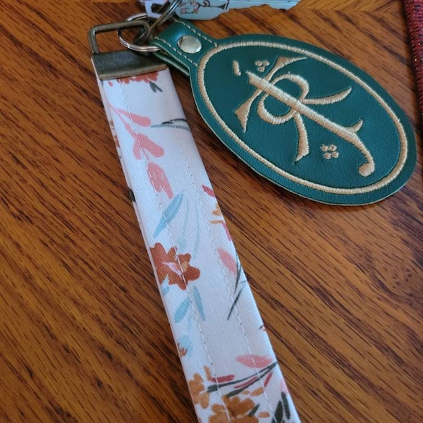 Key Fob Keychain, Wristlet Keychain, Cute Keychain, Boho Keychain ...