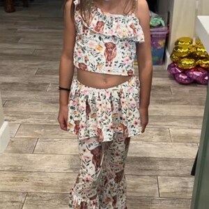 Yippee Ki Yay Cowgirl Bell Bottom Outfit Mustard Yellow Star - Etsy