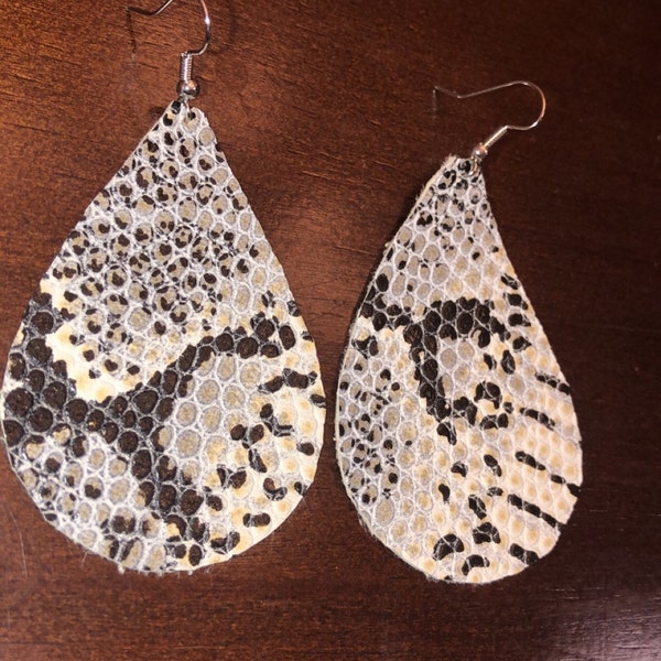 LEATHER PYTHON PRINT, Genuine Leather Sheets,butterylambskin Leather ...