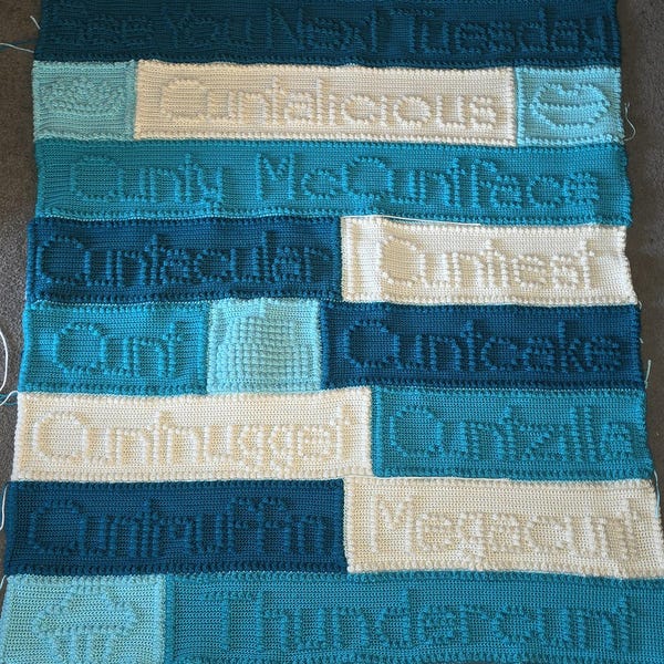 Crochet Pattern//cuntalicious//bobble Stitch//graph and Written ...