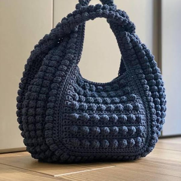 CROCHET PATTERN Super Chunky Giant Pouf Diy Tutorial XL Large Crochet ...