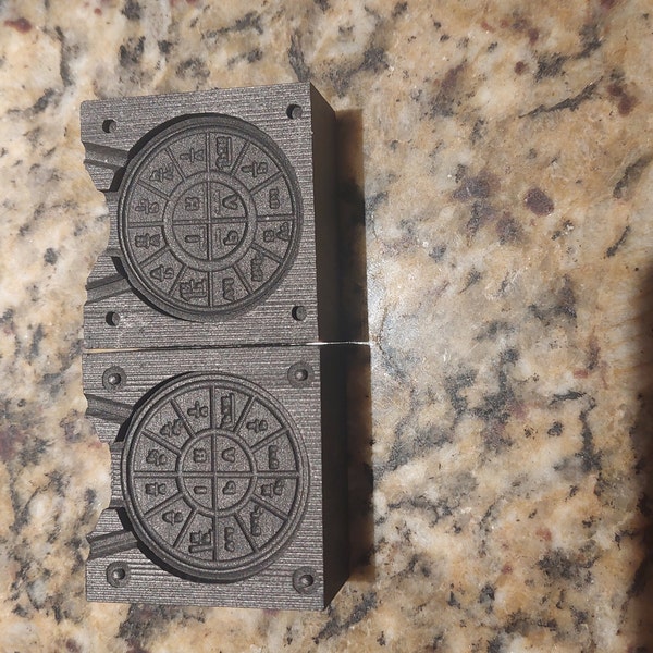 Custom 2 Sided COIN Logo Graphite Molds. - Etsy