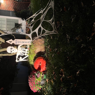 Halloween Decor Spider Web, Outdoor, Indoor, Reusable, Party, Door ...
