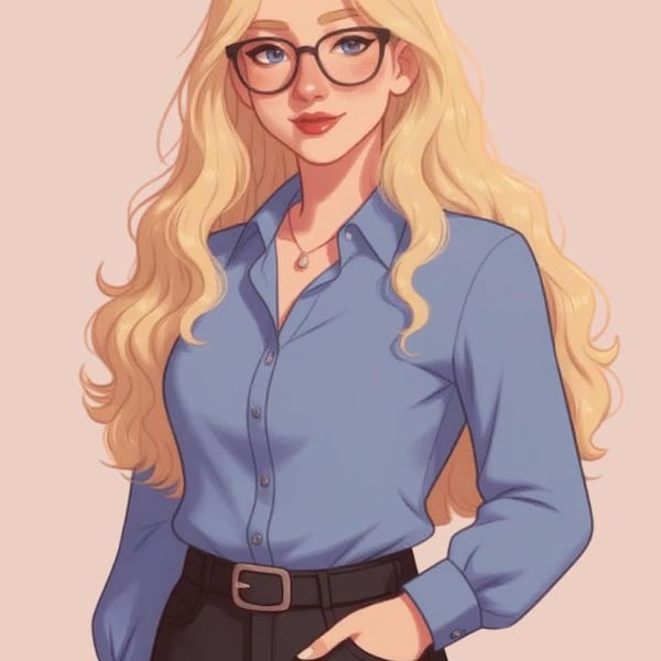 Custom Book Character Illustration: Fantasy Art, Bookish Gift, Author ...