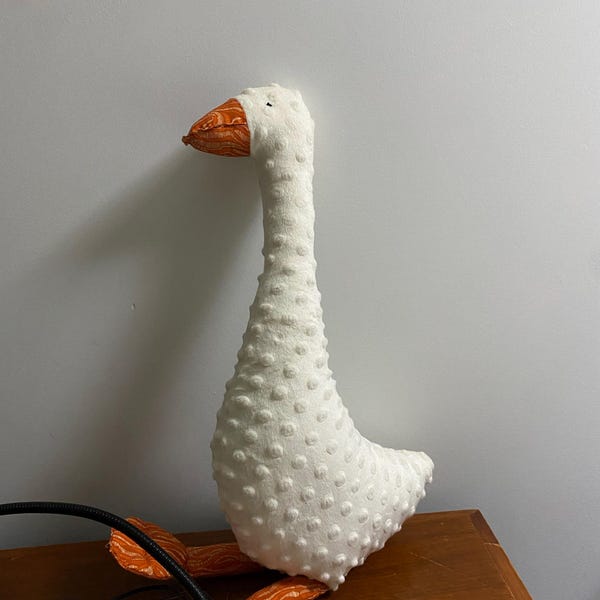 Goose Sewing Pattern, Goose Soft Toy Pattern, Stuffed Animal, Plush ...