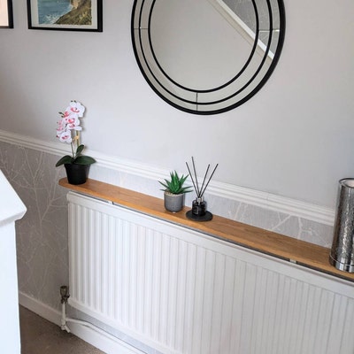 Handmade Radiator Shelf, Made From Solid Wood, Rustic Style to Add ...