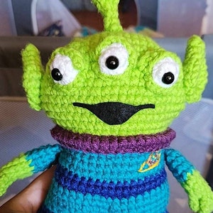 Toy Story Alien Pattern Green Alien Plushie - Etsy
