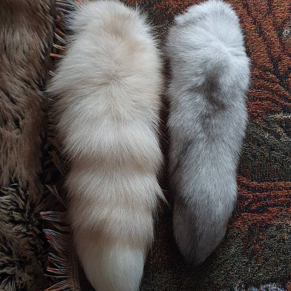 Eco Friendly Arctic Fox Tails - Etsy