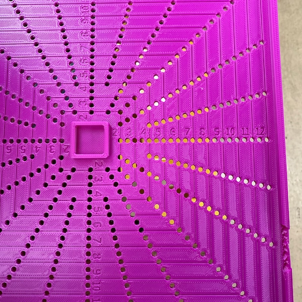 3D Printed Crochet Blocking Board | Sizes up to 12" | Large Crochet ...