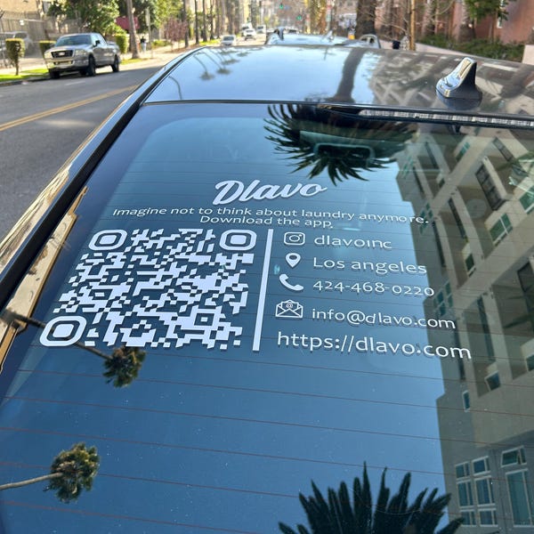 Business Qr Code Decal, Design Your Own Decal, Design Your Own Window ...