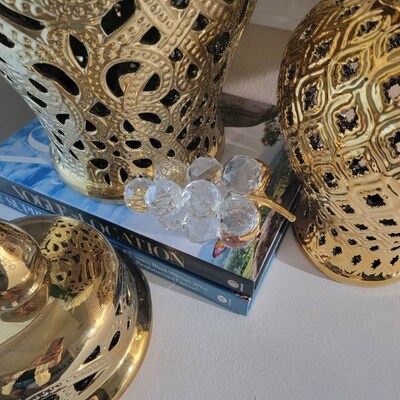 White Triple Crystal Feather, Crystallines, Home Gifts, Crystal Decor ...