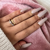 Wudu Nail Rings for Halal Nails, Adjustable and Reusable, Press on ...