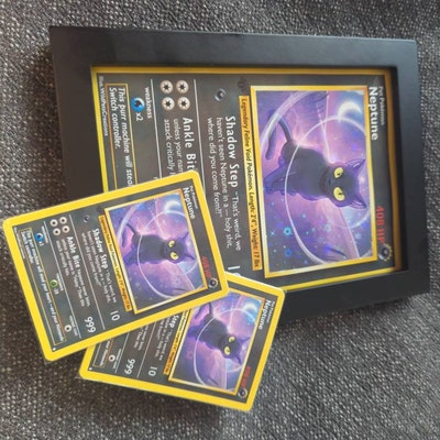 Holographic Pokémon Card - Etsy