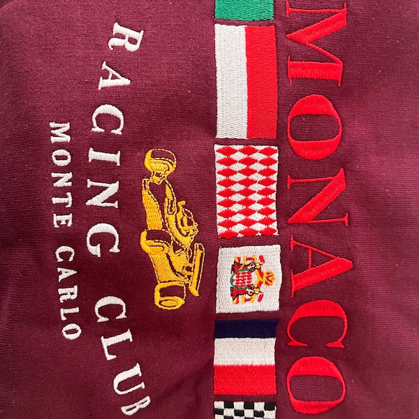 Vintage Monaco Grand Prix T-shirt, Monaco Shirt, Racing Shirt, Car ...