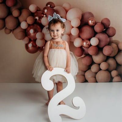 Custom Initial Flower Design Embroidered Baby and Toddler Knit Sweater ...