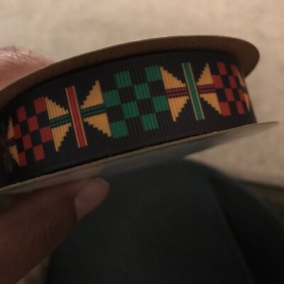 African Tribal Ribbon Kente Design for Juneteenth, Black History Month ...