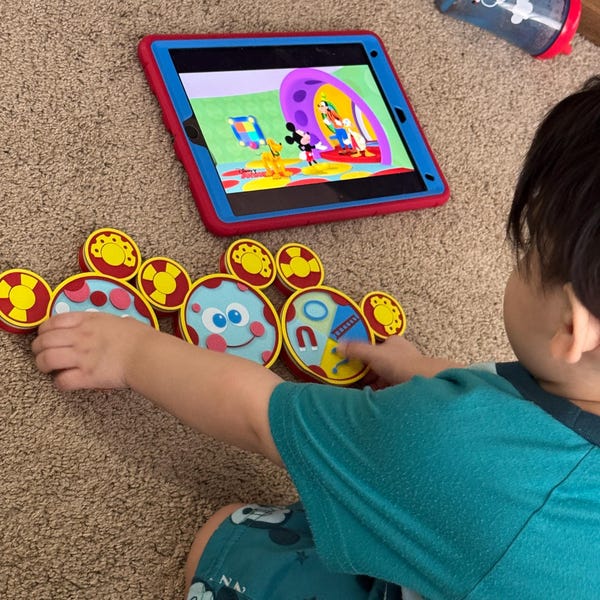 Mickey’s Clubhouse Toodles 3d-printed Standing Figures – Face, Circles ...