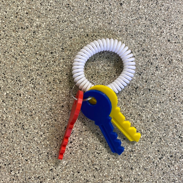 Colorful Pretend Keys Set for Kids, Pretend and Imaginative Play - Etsy