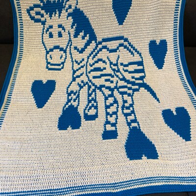 Lighthouse Blanket Overlay Mosaic Crochet Pattern and Charts Digital Download Digital PDF ...