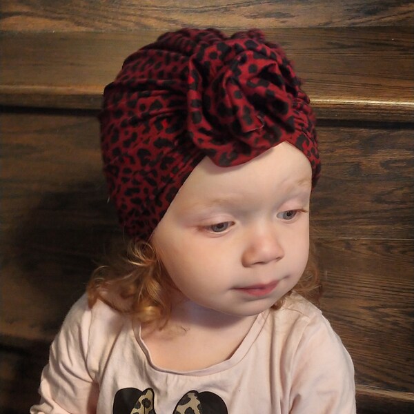 Turban Pdf Pattern- Rose Turban for Baby and Kids- Kids Pdf Sewing ...