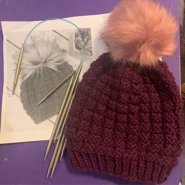 SWEATER KNIT PATTERN, Fall Knitting Pattern, Easy Pullover Pattern ...