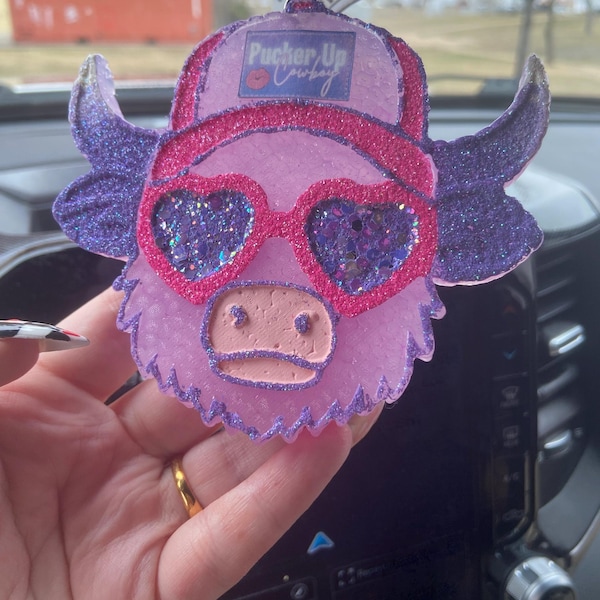 Cowboy Hat Disco Ball Car Freshie Car Charm Car Freshy Gift for Her ...
