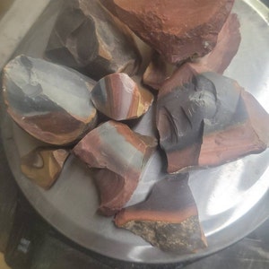 Polychrome Desert Jasper Large Rough Jasper Rock for Tumbling Size: 2 3 ...