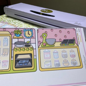 Printable DIY Project Dream Dollhouse With Paper Dolls Busy Book ...