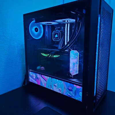 Custom Rgb Pc Case Light Decoration Board Panel Water Cooling Pc Decor ...