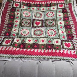 May Blossom Blanket Crochet Pattern - Etsy
