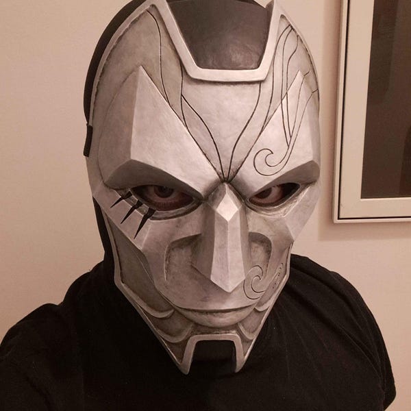 Jhin Mask - League of Legends - Etsy