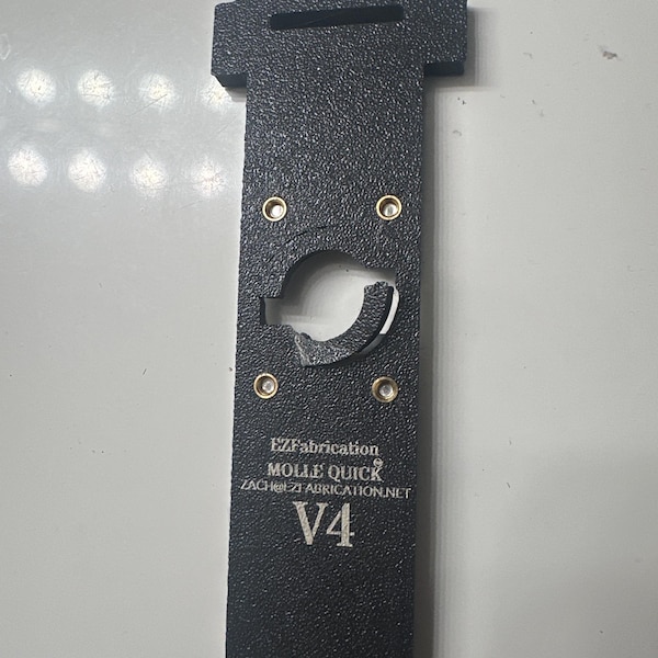 Low Profile Axon Body4 Camera MOLLE Mount. **see Installation ...