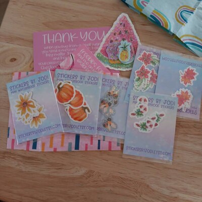 Mini Rainbow Sticker, Waterproof Rainbow, Rainbow Sticker, Pride ...