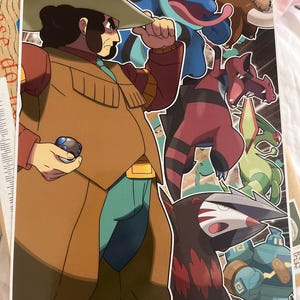 Medali Gym Leader Larry - Etsy