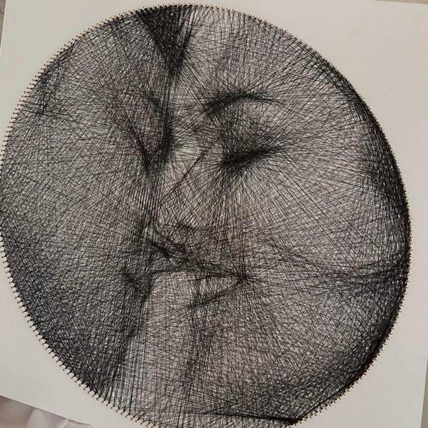 Personalized String Art Portrait | DIY Craft Kit for Creative Home Décor - Etsy