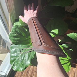 Leather, Semicircular Back Quiver Lace-up Version - Etsy