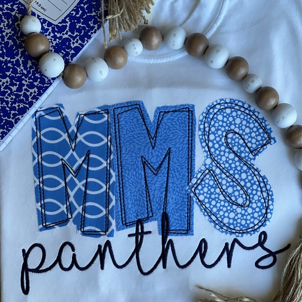 Scribble Bean Applique BX Font, Bean Stitch Embroidery Font, Applique ...