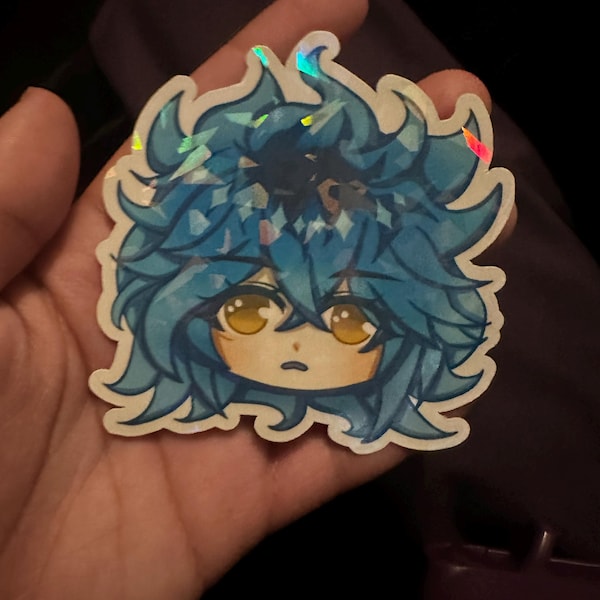 3" Twisted Wonderland Chibi Stickers! | Holographic Water Resistant ...