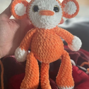 Crochet Pattern Monkey Amigurumi Monkey Pattern PDF Tutorial Stuffed Monkey Plush Pattern ...