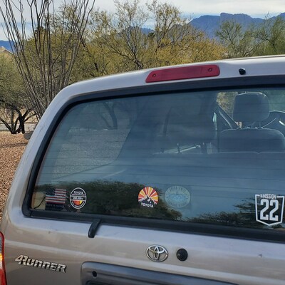 Toyota High Mileage Club Vinyl Sticker 4WD 4X4 Japanese Vintage Retro ...