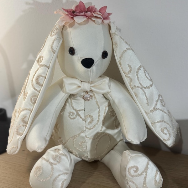 Memory Bear Pattern , DIY Personalized Gift , Memory Bear Template Pdf ...